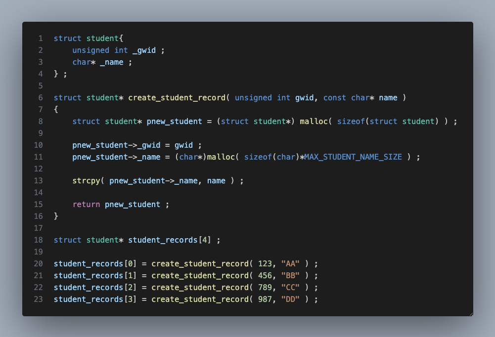 Memory Layouts Pointers Etc