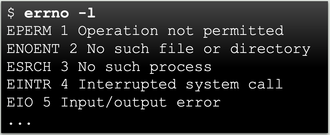 errors